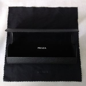 Prada | Accessories | Prada Eyeglass Case | Poshmark